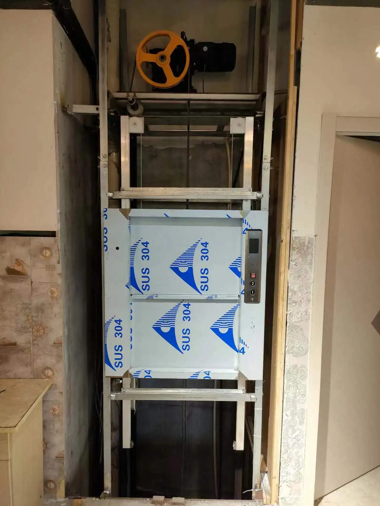 2 Floors Restaurant Dumbwaiter Food Elevators for Sale