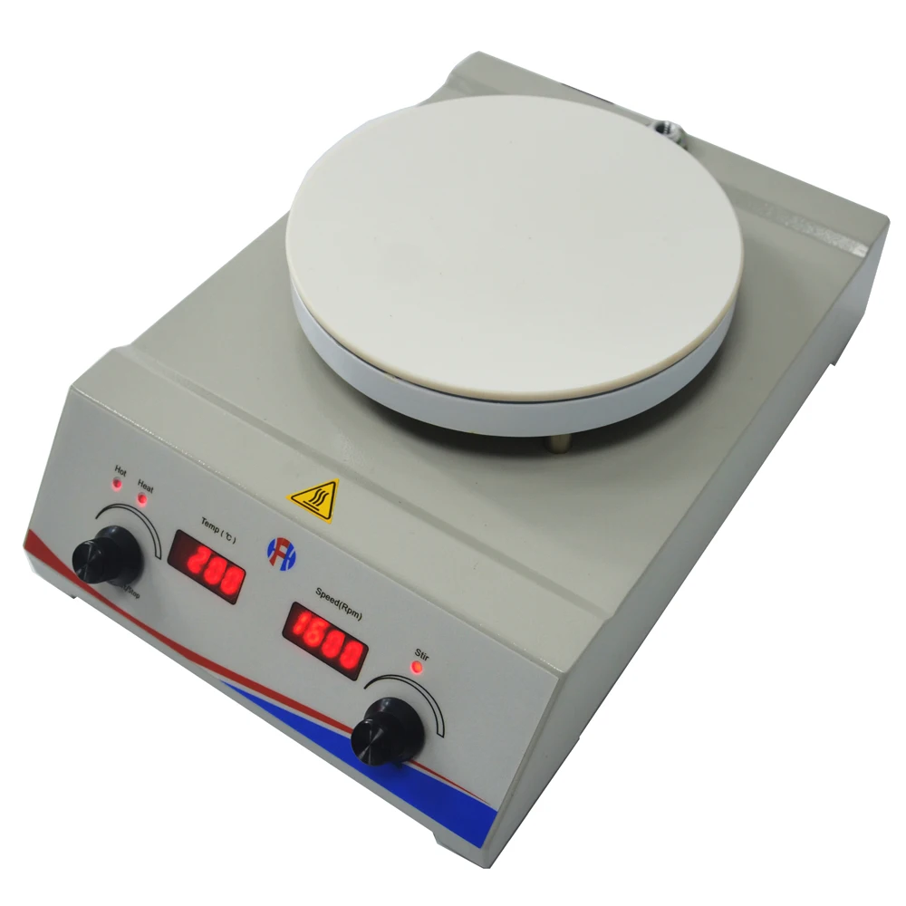 6 Inch Round Ceramic Hot Plate Stirrer Hshc-153r Laboratory Stirrer Hot ...