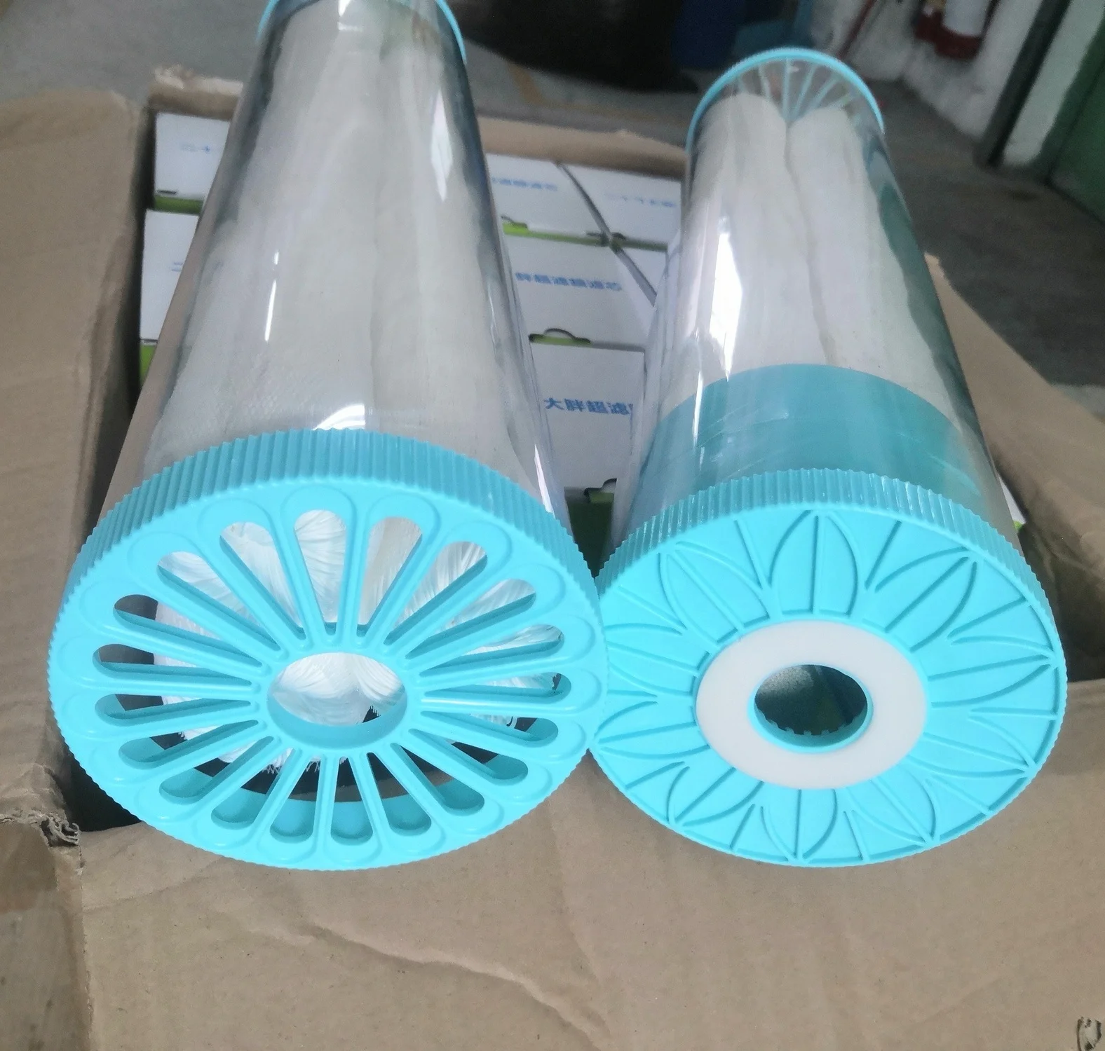 20'' PVDF Jumbo UF Water Filter Element - 4.5'' Membrane Cartridge for ...