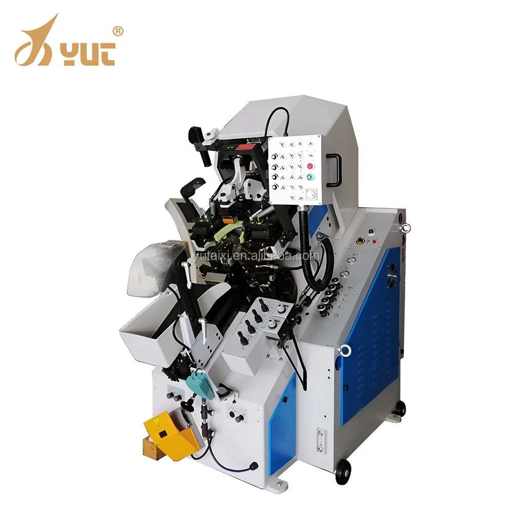 Shoe Making Machine - 9 Pincers Hydraulic Automatic Toe Lasting Machine