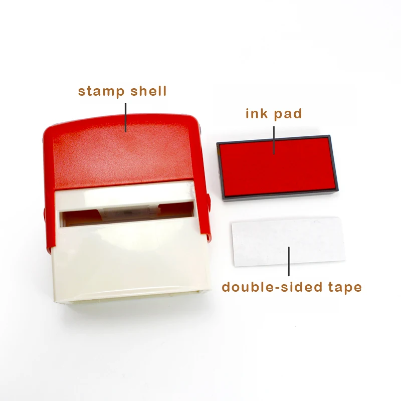 Self Inking Stamps Custom Automatic Personal Office Name Logo ...