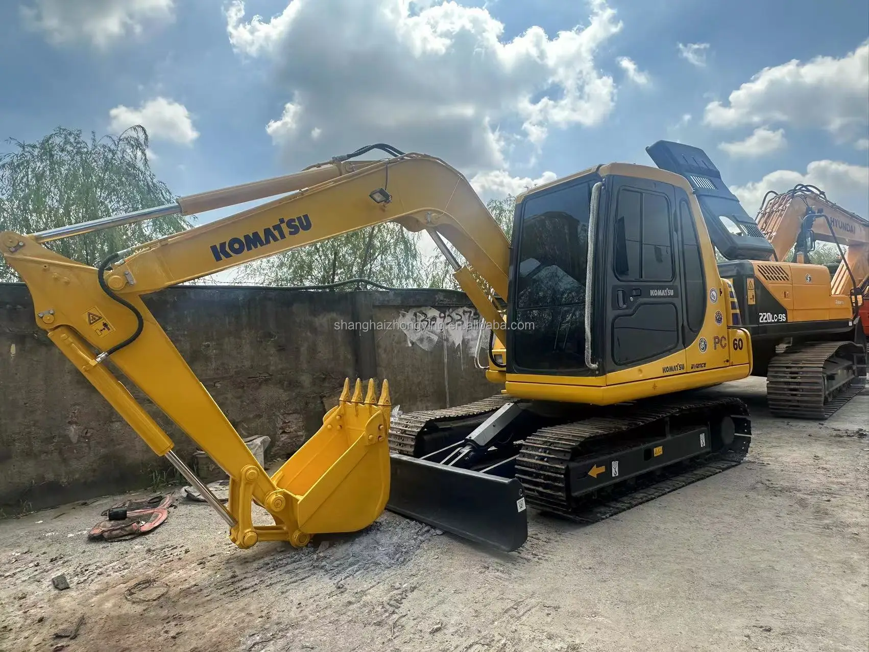 Mini Komatsu Excavator Micro Excavator Komatsu Pc60-7 Pc55 Pc56 Pc70-8 ...