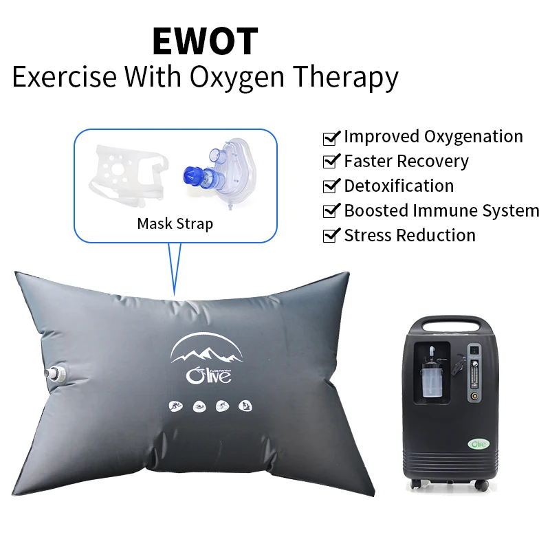 Ewot Exercise Oxygen Therapy Training Use 10l Oxygen Concentrator With ...