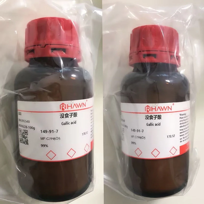 Chemical Reagent Cas No 149-91-7 Gallic Acid (Gallate) 99% Purity White ...