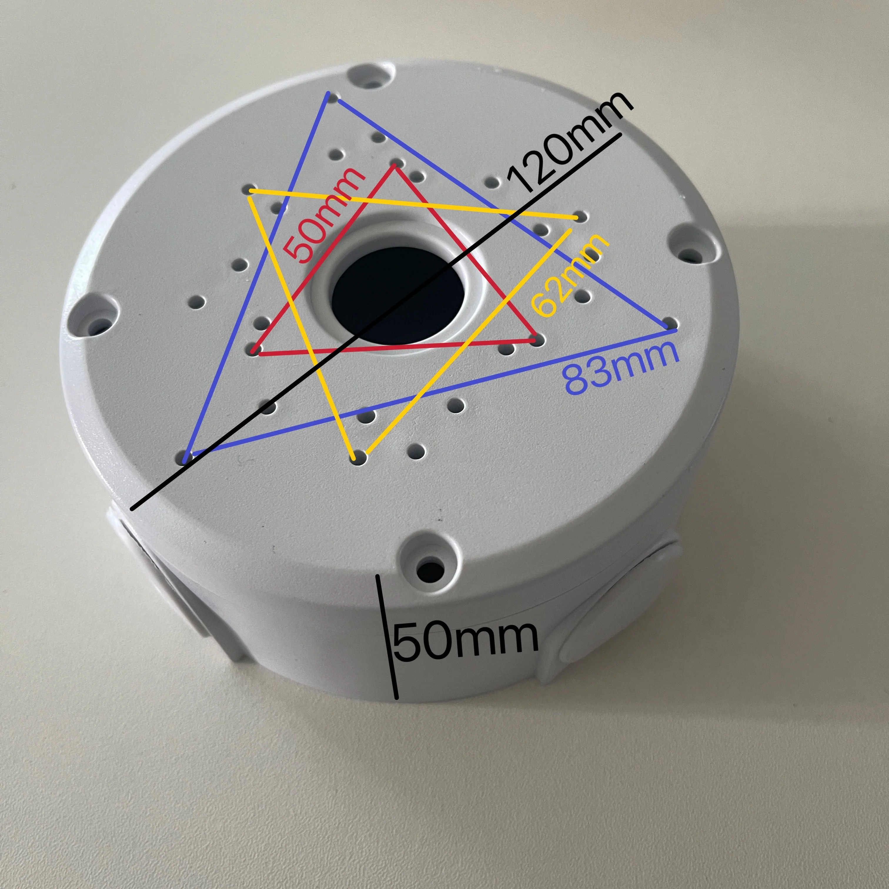 Cctv Surveillance Security Plastic Cctv Dome Bracket Cctv Junction Box ...