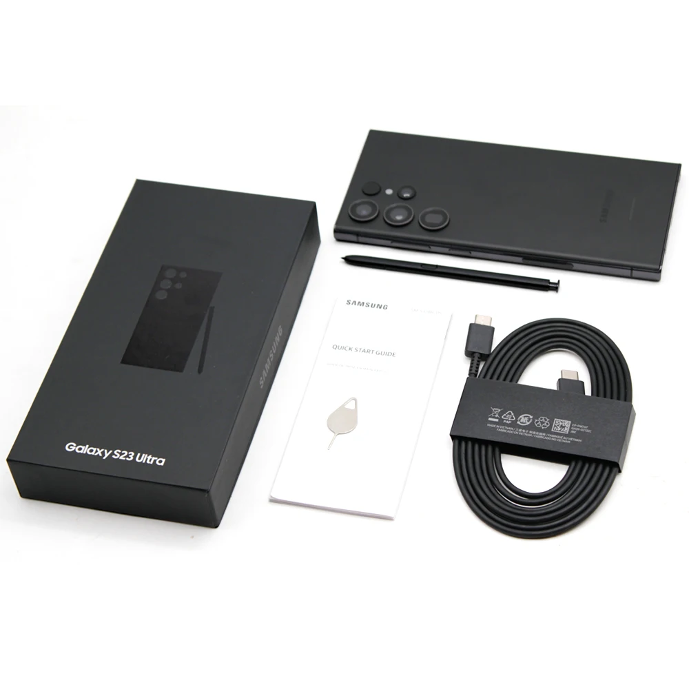 Original S23ultra 5g Unlocked Used Mobile Phones For Samsung Galaxy S23 ...