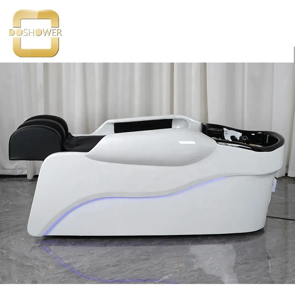 Luxury Head Spa Shampoo Bed With Lay Down Washing Salon Shampoo Bed For ...