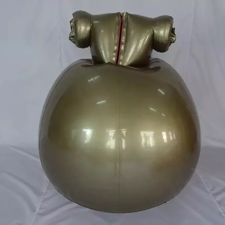 Custom Gold Skirt Inflatable Pvc Princesses Dress For Sale - Buy Custom ...