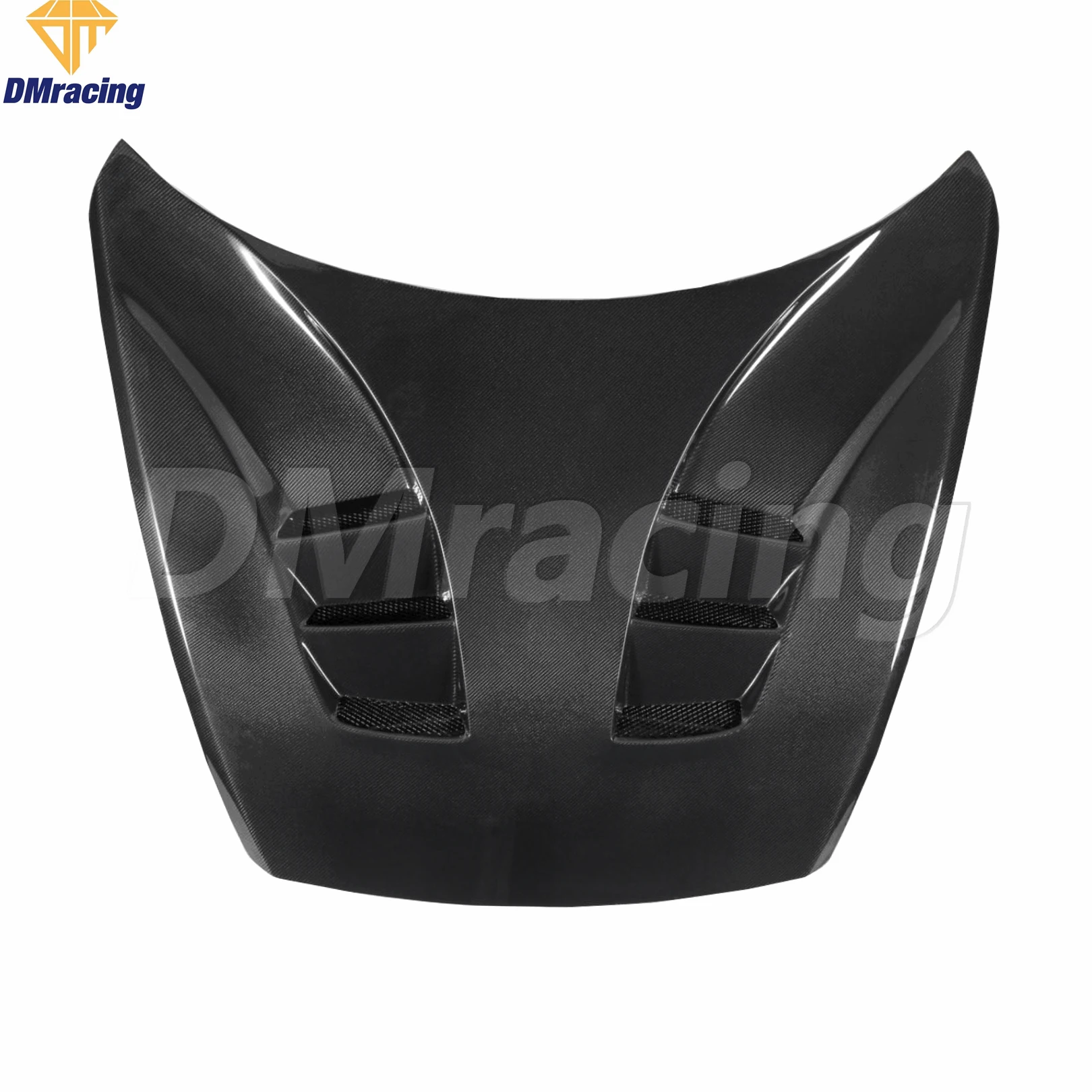 DM Style Carbon Fiber Vented Hood Bonnet for Mazda RX8