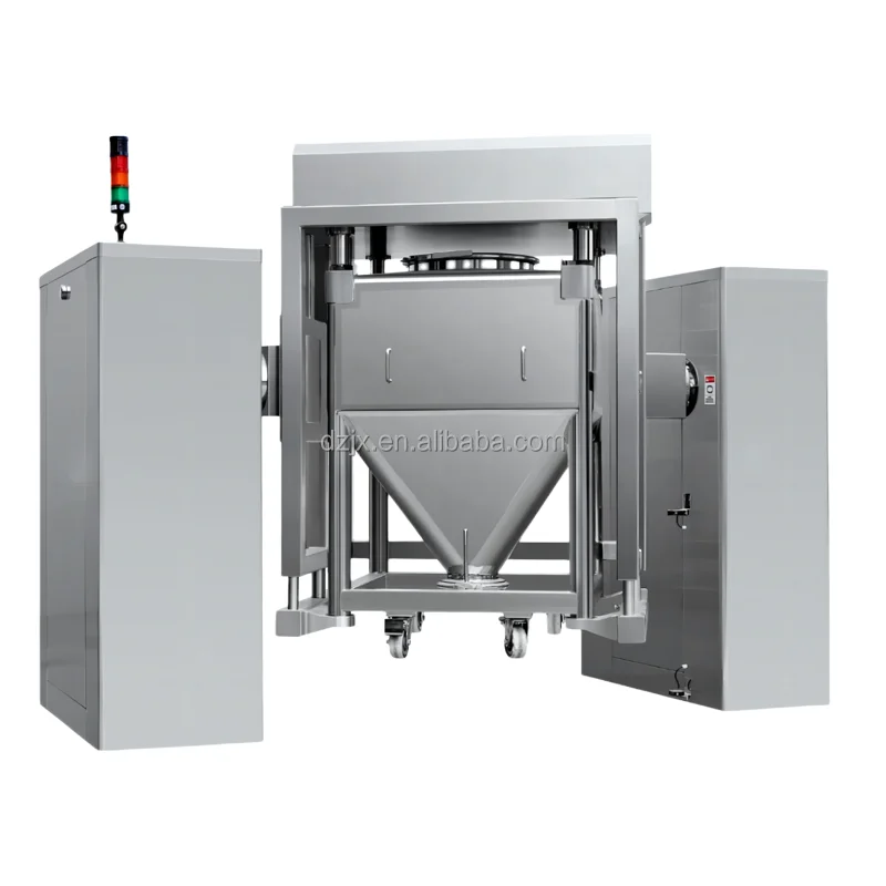 DZJX IBC HZD Automatic Lift Bin Blender Powder Mixer Lifting Bin Mixer ...