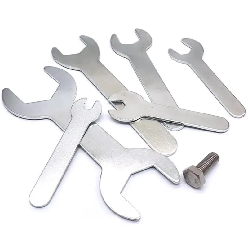 Disposable Open End Wrench Set 5-30mm | Carbon Steel Spanner Tools for ...