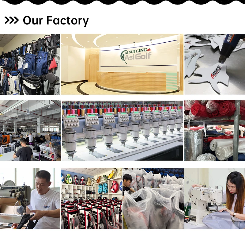 Custom Polyester Lightweight Classic Green Pouch Disc Golf Bag Sunday ...