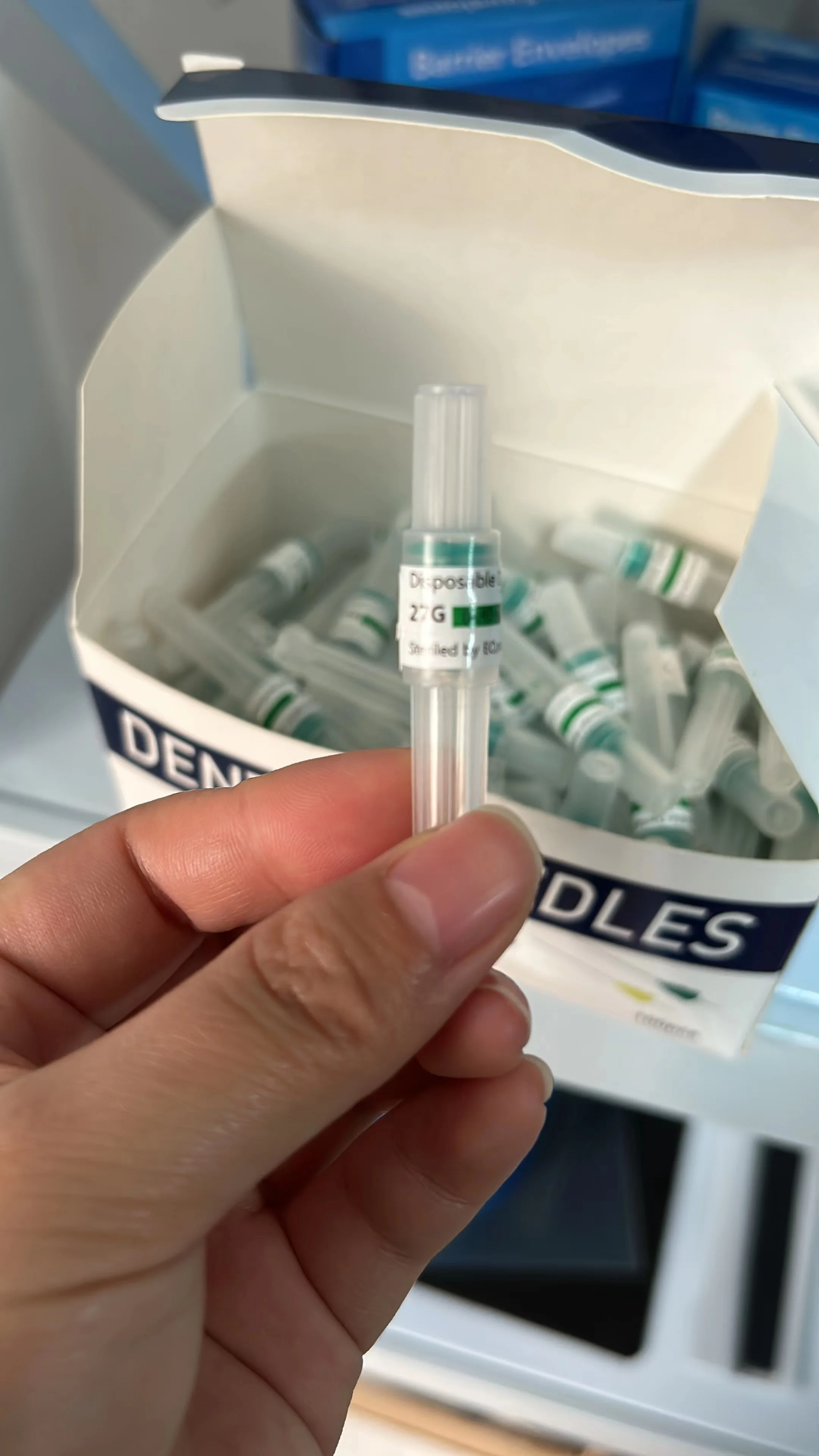 Medical Disposable Dental Anasesthesia Needle With Label 27g And 30g ...
