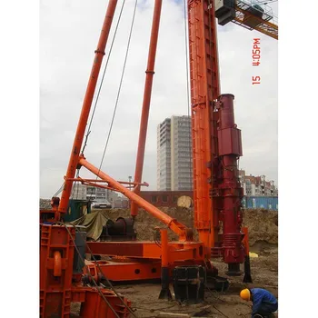 Bored Pile Drilling Rig Cfa Crawler Type Auger Machine - Buy Cfa ...