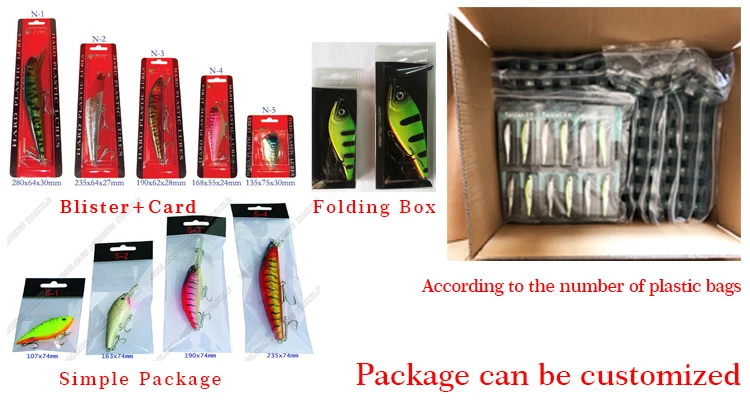 Multi-section Fishing Lures 200mm 50g Segment Jointed Fishing Lure ...