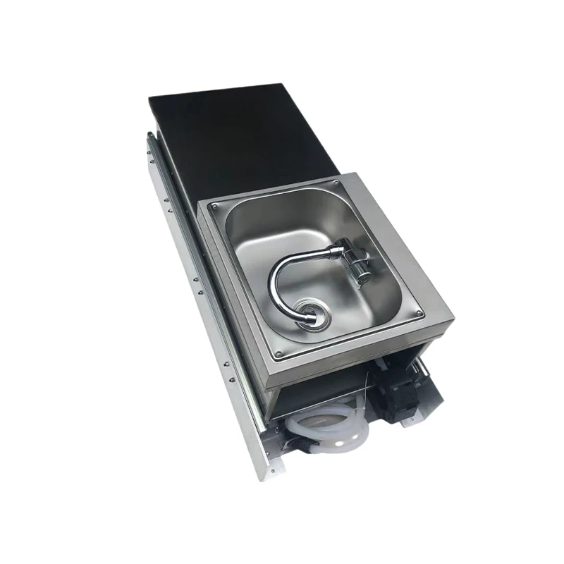 Trailer Camper RV Slide Out Kitchen - 304 Stainless Steel