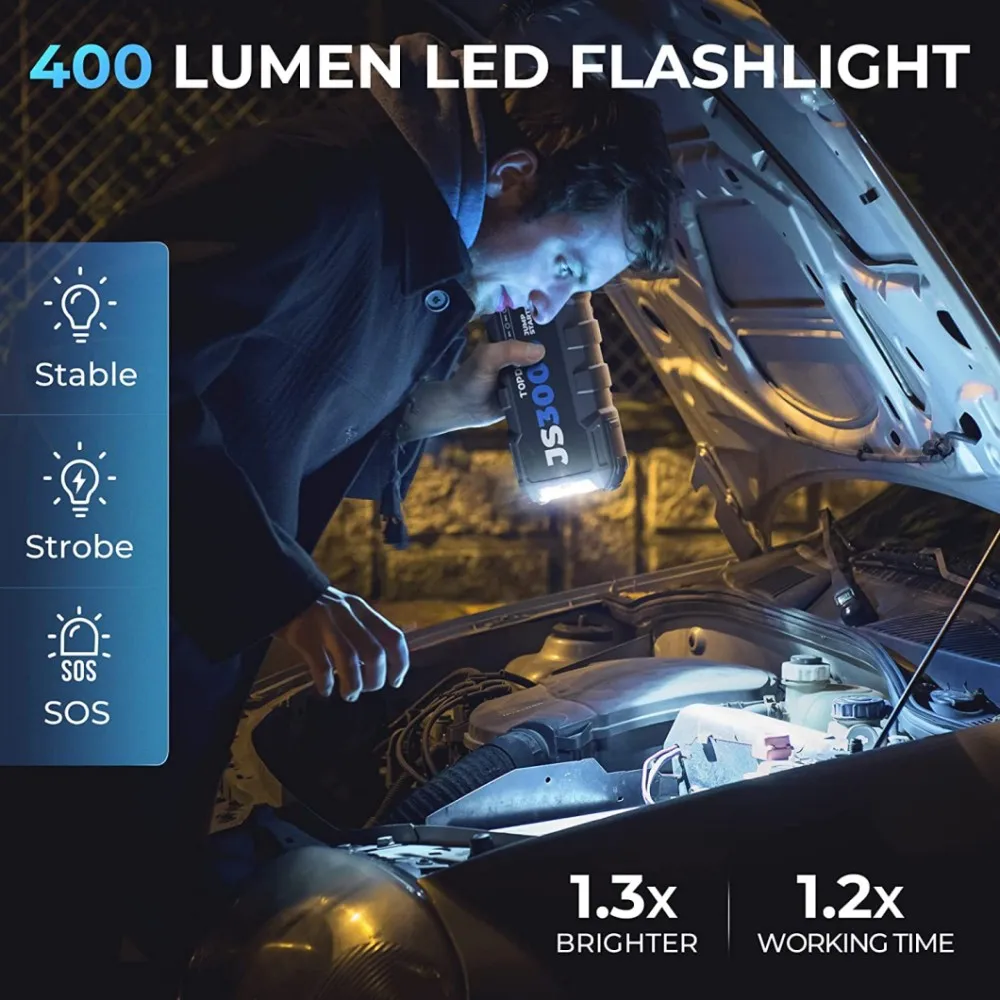 Portable Multi Function Super Capacitor Topdon Js3000 Multi-function ...