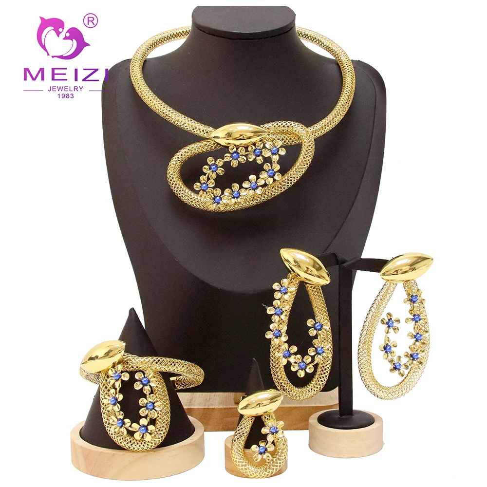 MEIZI Jewelry - Elevate Your Style with 24k Gold Plated Sets