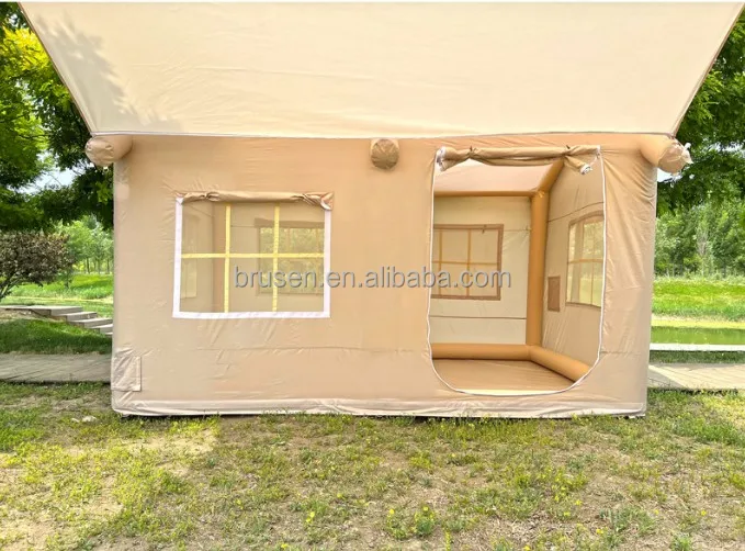 Air Pole Glamping Inflatable House Tent - Perfect for 6-8 People