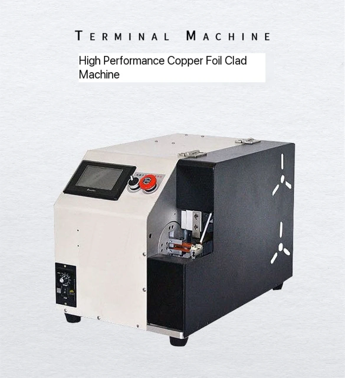 Automatic Copper Foil Wrapping Wire Head Machine Precise Without ...