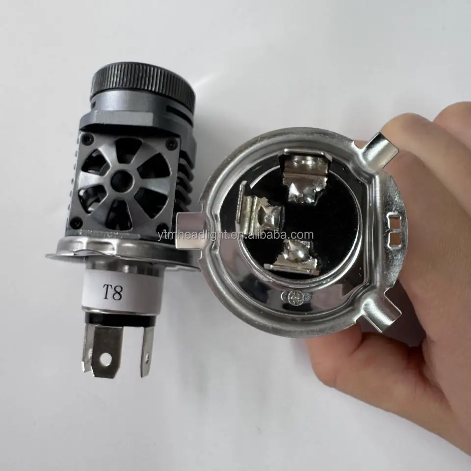 T8 High Power 12-24V Motorcycle LED Fog Lights White Color 6000K Color ...