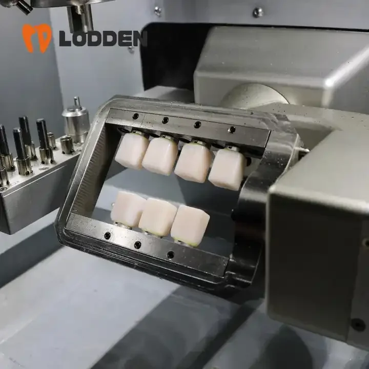 5 Axis Dental Lithium Disilicate Milling Machine Dental CAD CAM Wet ...