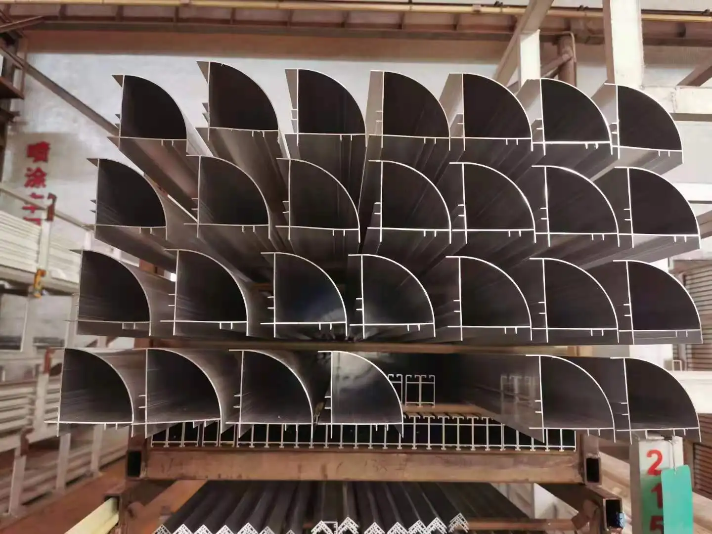 Customized High Precision Extruded Aluminum Profile 3m H Shape Aluminum ...