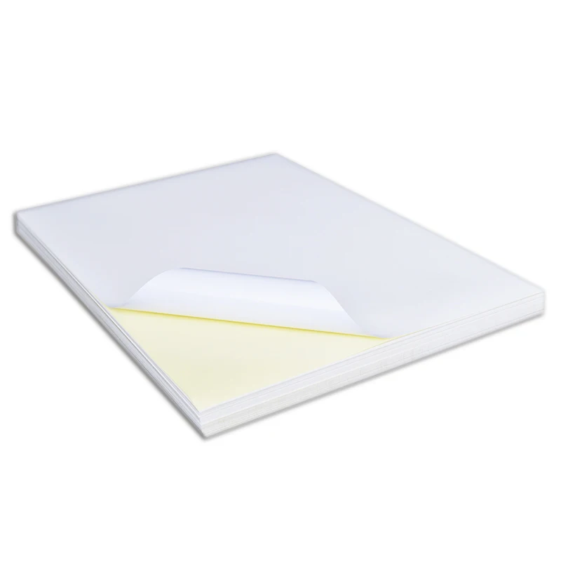 Printable White Waterproof Sticker PP Self Adhesive