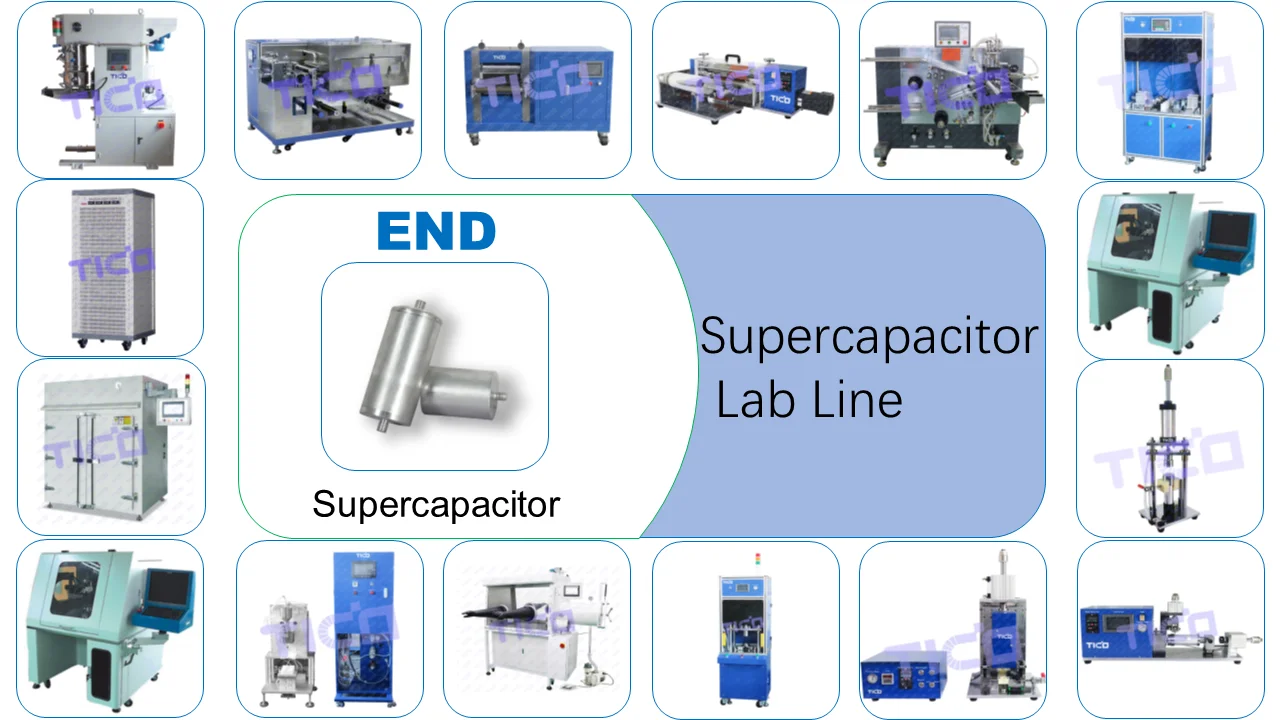 Lithium-ion Supercapacitor Battery Production Line for Laboratory ...