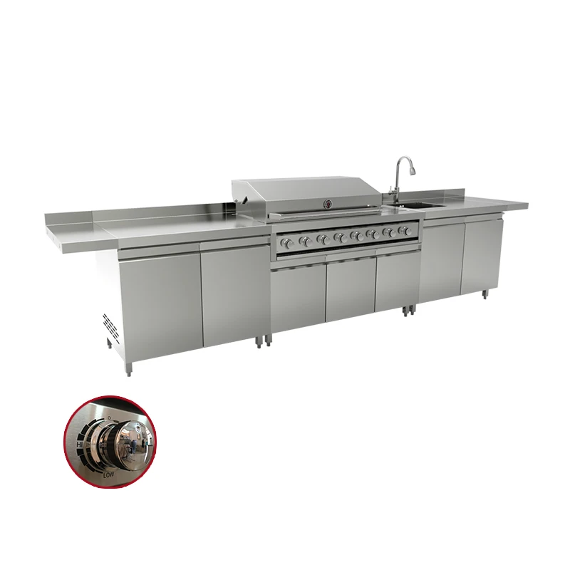 Modular Outdoor Kitchens Stainless Steel Ready Made Kitchen Furniture ...