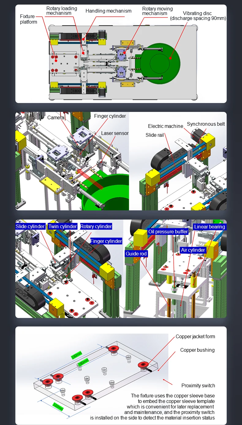 Double Track Discharge Cylinder Lifting Fixture Retakeer Embedded In ...