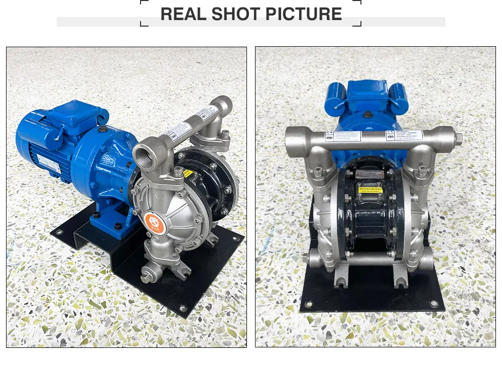 DBY3-25P 1'' Stainless Steel Electric Diaphragm Pump_DBY_Electric Operated Diaphragm Pumps_GODO ...