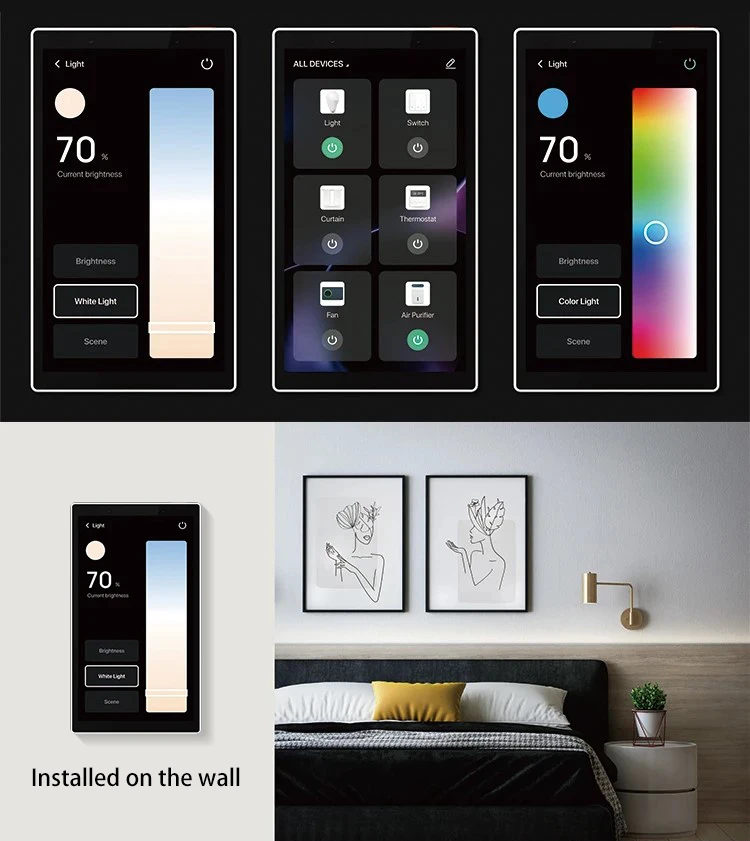 Tuya Smart Controller Smart Control Panel 5 Inch Wi-Fi Sigmesh Zigbee ...