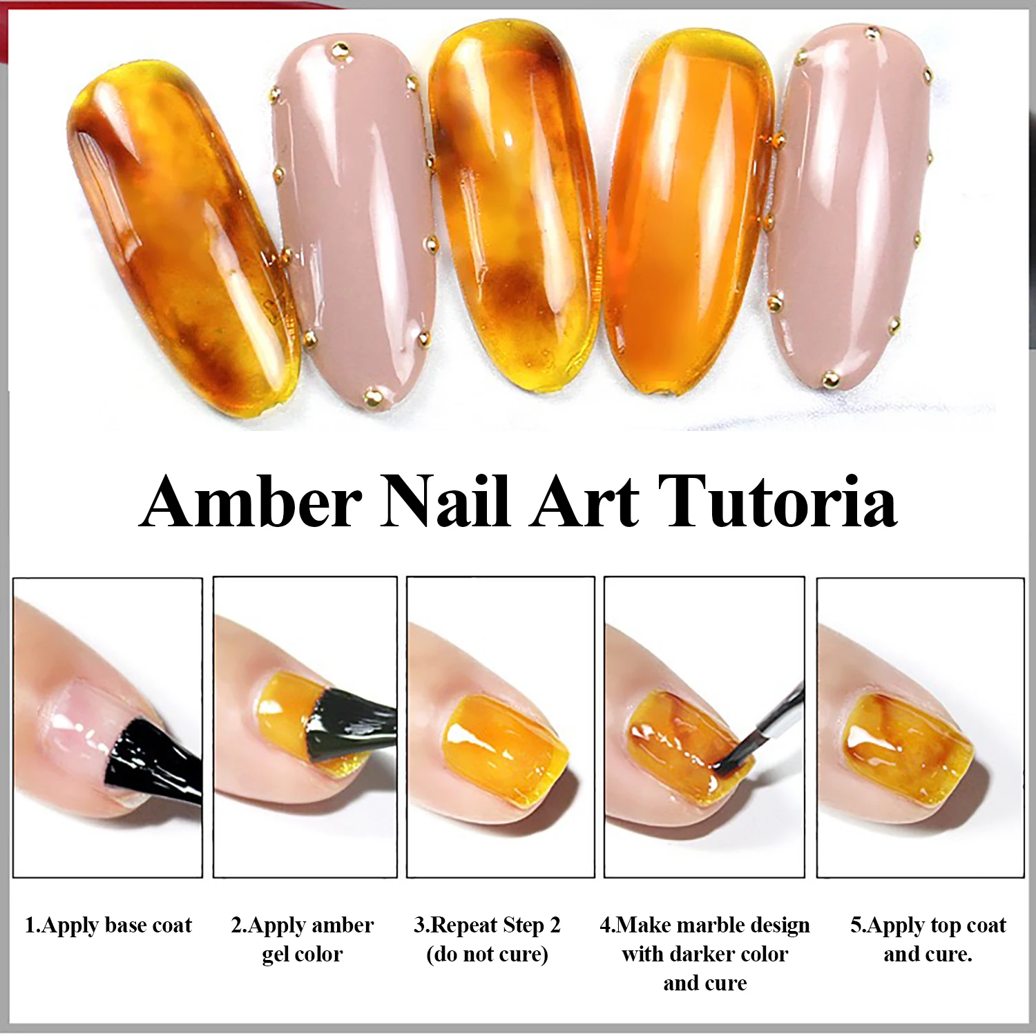 New Nail Gel Polish 2024 Amber Gel Polish 12 Colors Private Label Oem ...