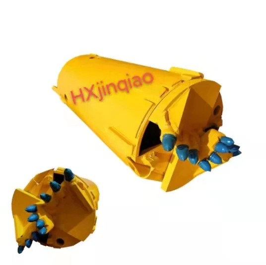 Rotary Drilling Rig Drill Bucket for Sand Mud or Hard Rock