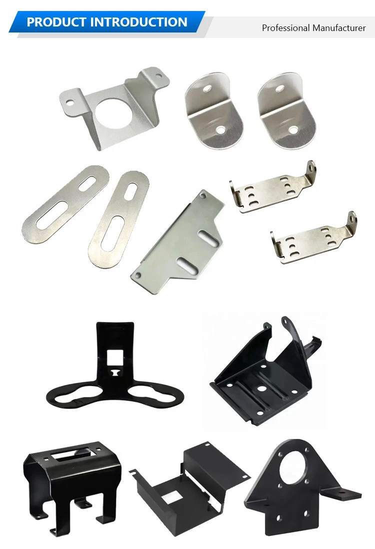 Custom Steel Stamping Sheet Powder Coating Spring Clips Brackets - Buy ...