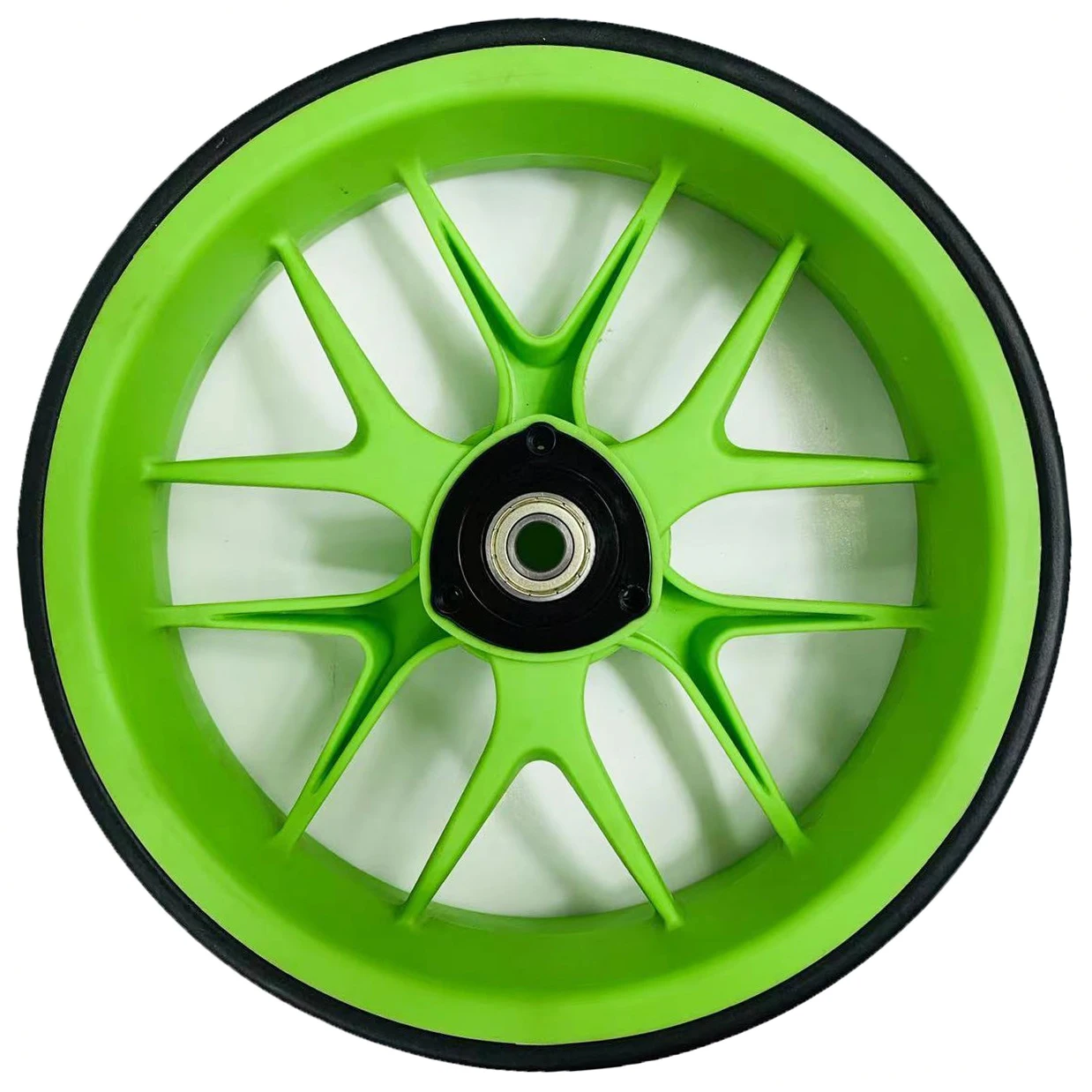 11 inch golf trolley wheel eva tyre hand trolley wheel for golf caddy ...