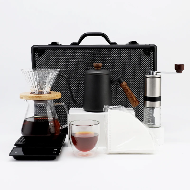 Popular Pour Over Coffee Maker Gift Set All In 1 Coffee Accessories ...