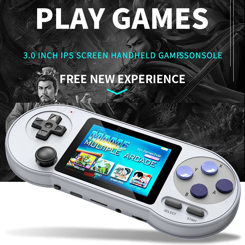 SF2000 Handheld Game Console - Retro Gaming with Firmware