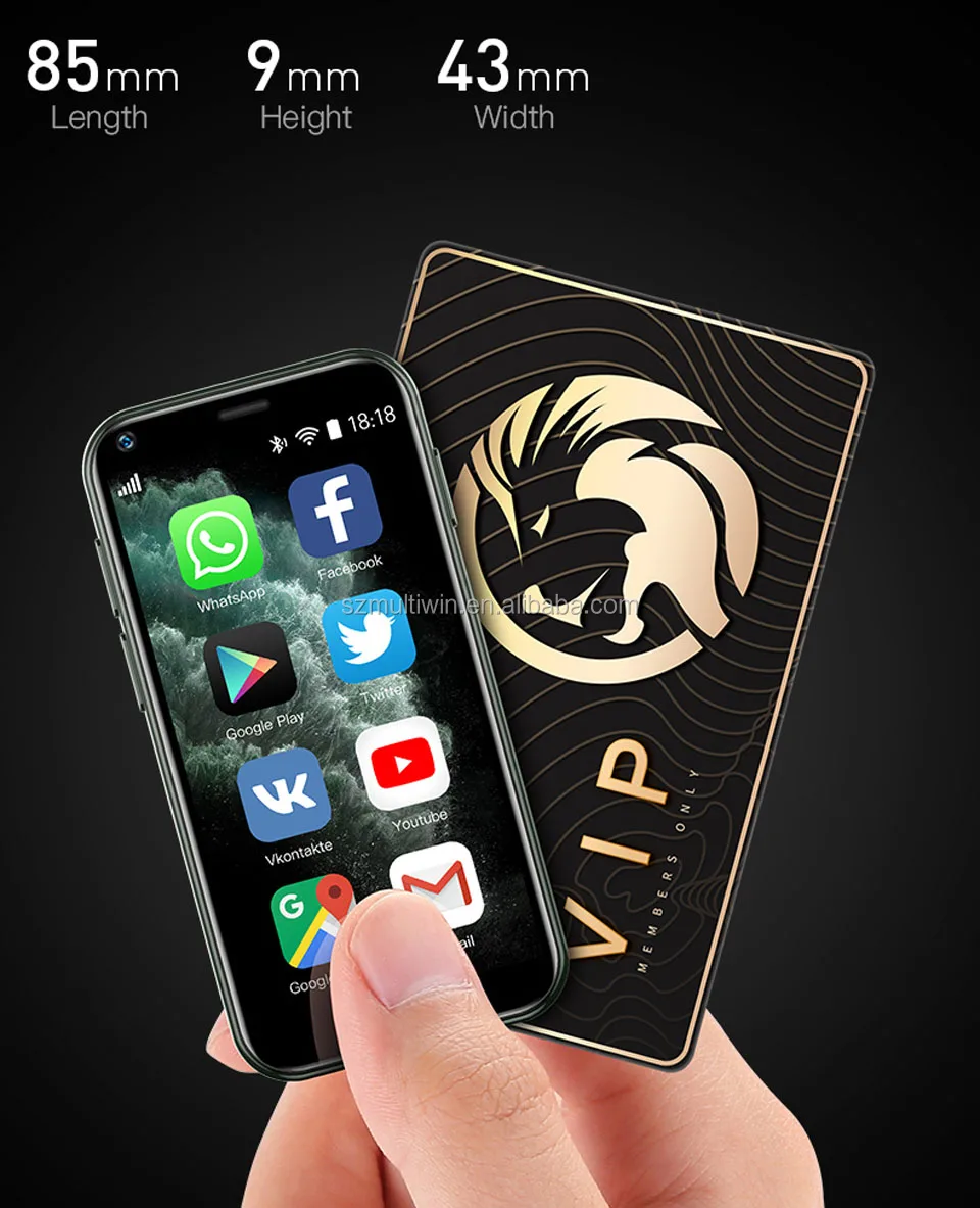 2.5 Inch Mini Android Mobile Phone - UNIWA X11 Smartphone