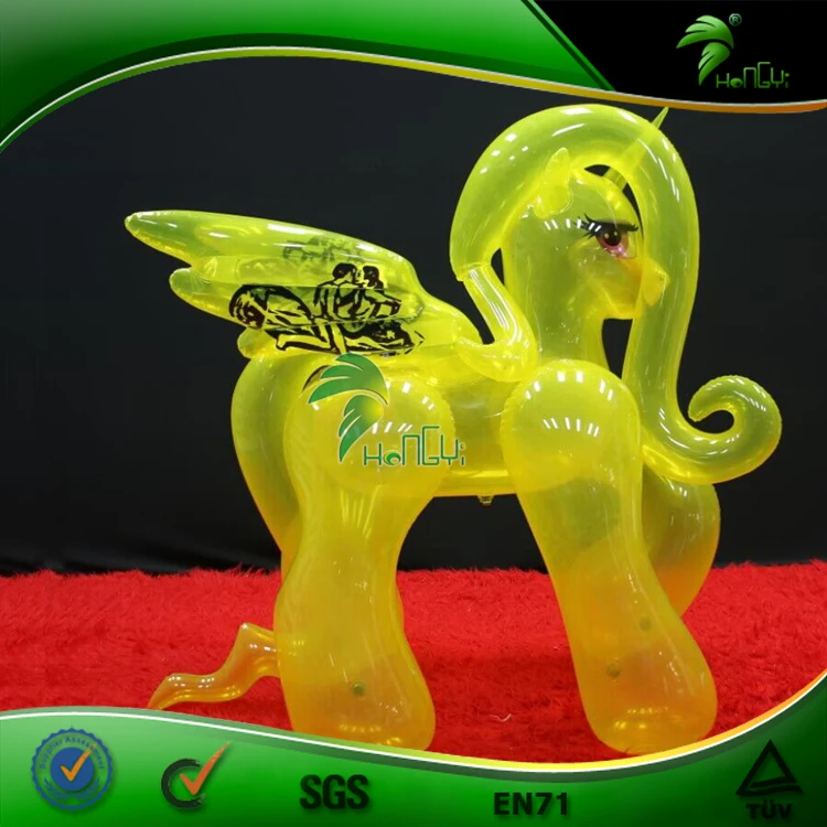 MLP Inflatable Horse Toy Custom Inflatable Transparent Standing Horse ...