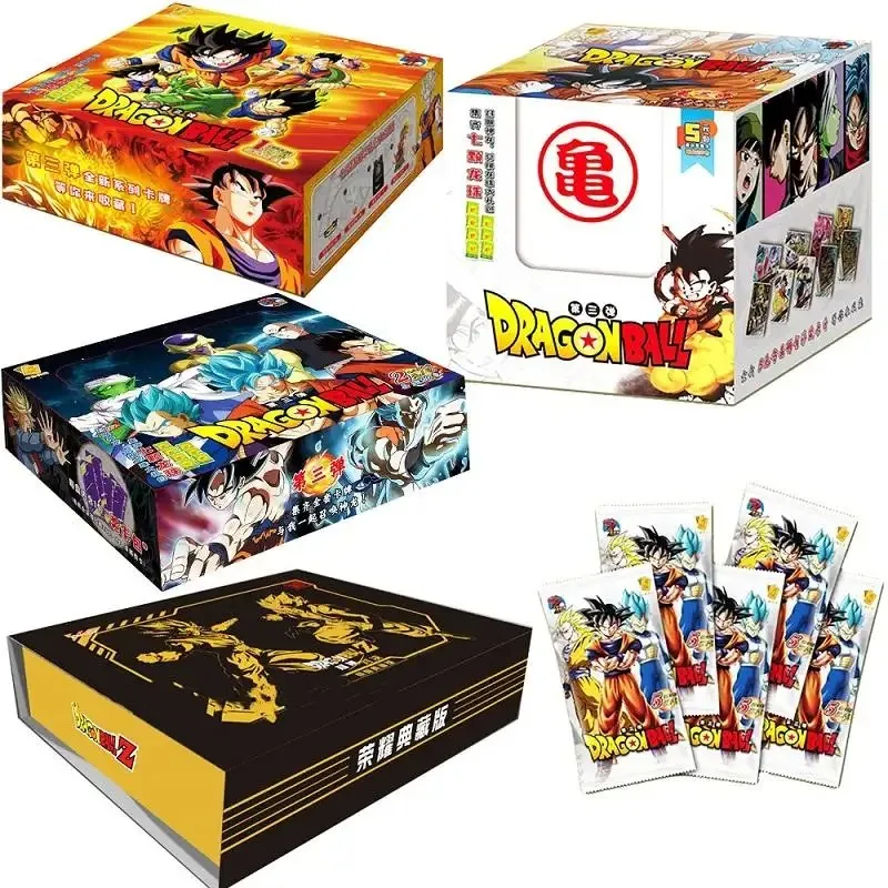 Dragon Ball Z Collection Cards Tcg Booster Box Super Saiyan Board ...