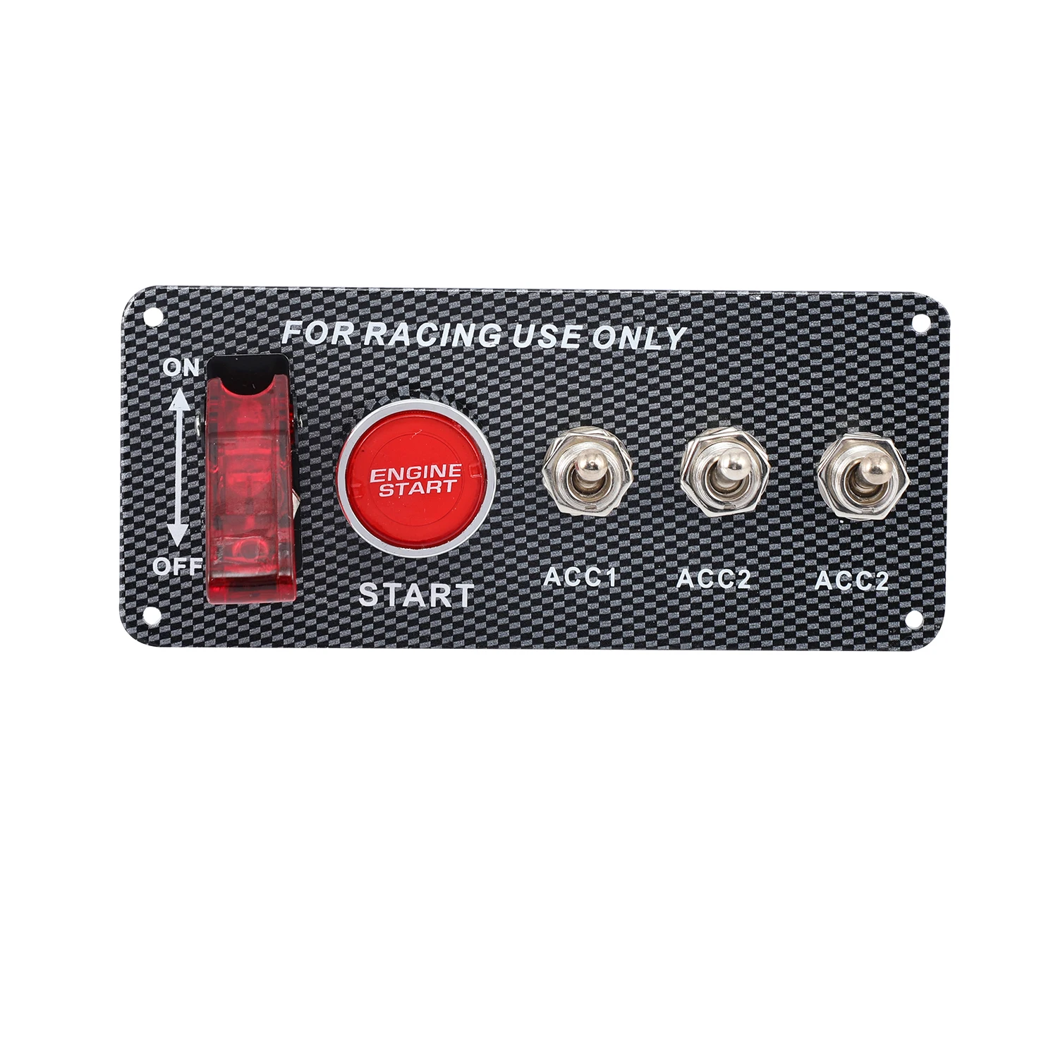 Racing Car Engine Start Push Button - High-Quality Ignition