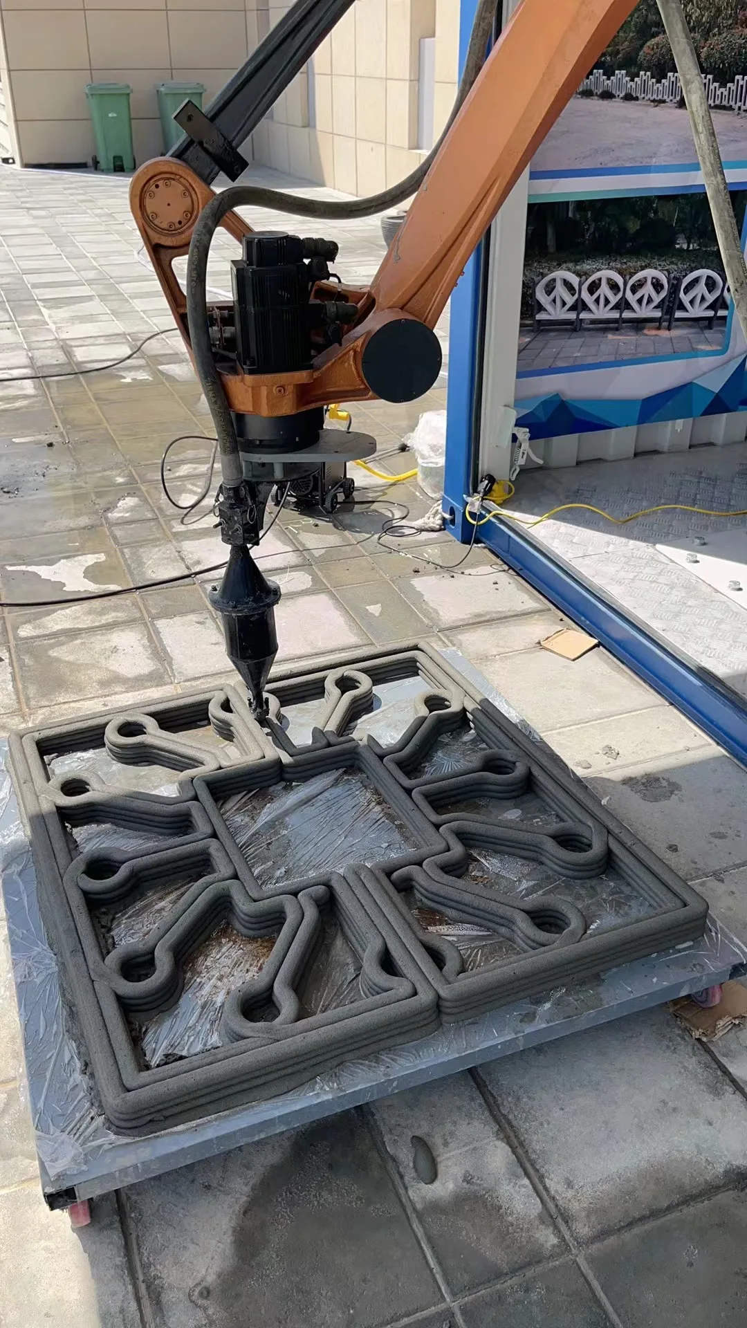 Mobile 3D Construction Printing Station - KINSEN M2790-6