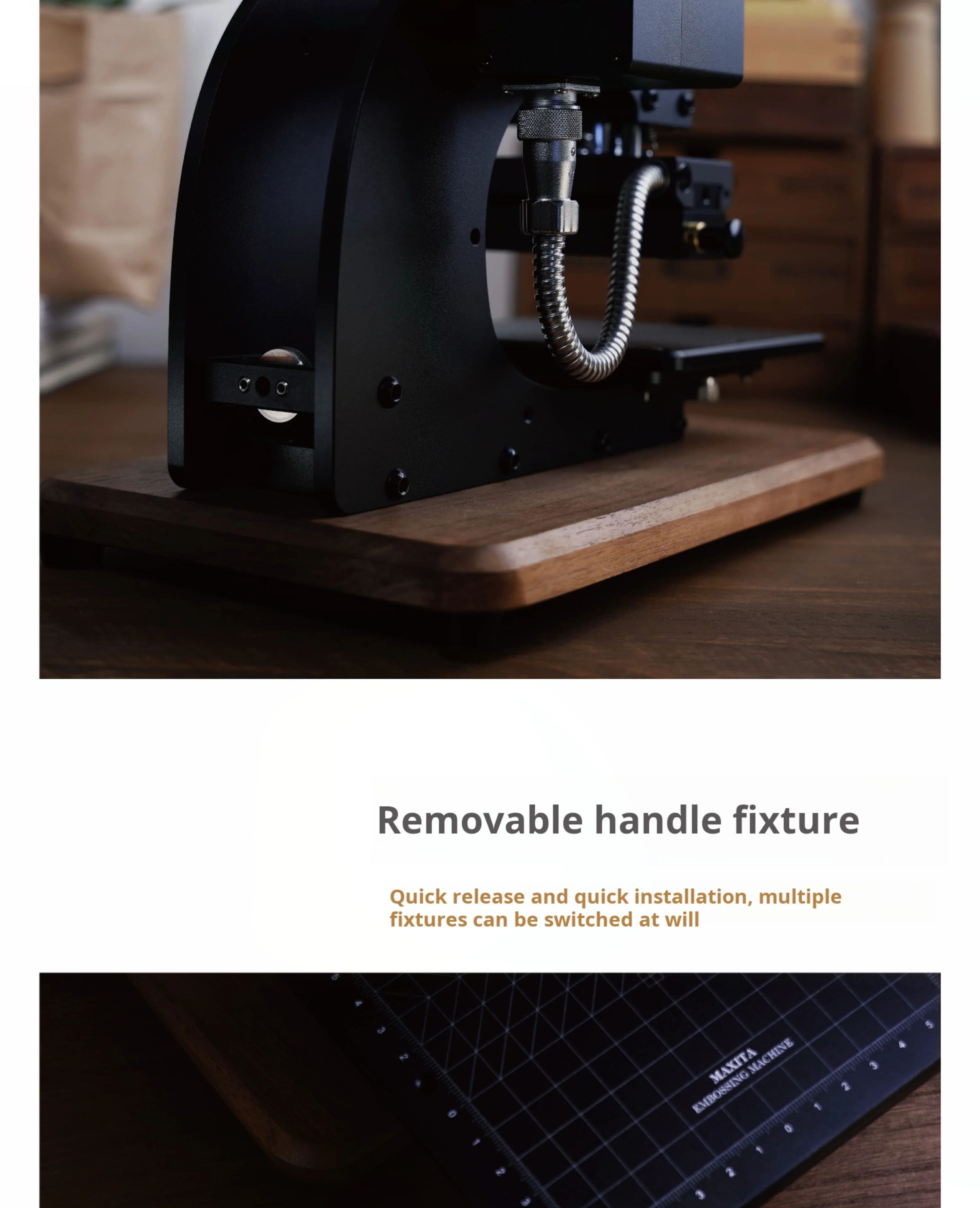 Manual Digital Hot Stamping Machine With T Slot Custom Logo Brass Mold ...