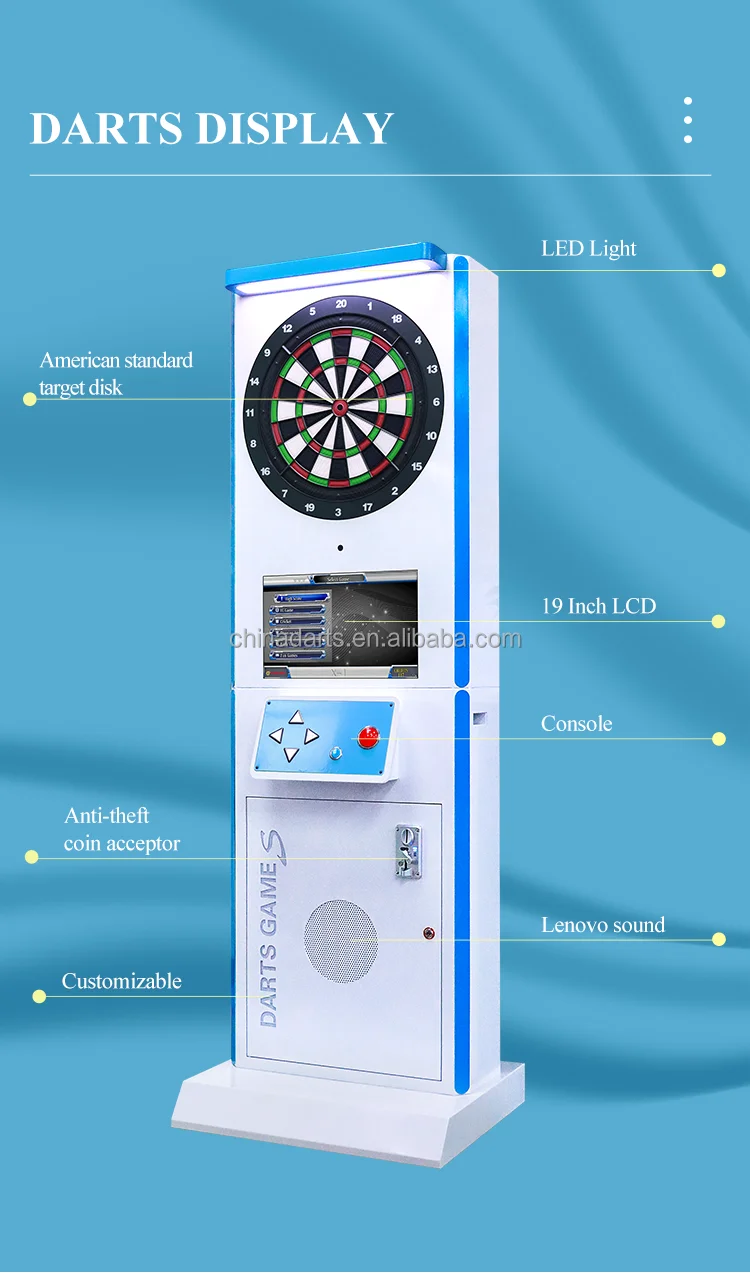 Yulong Electronic Classic Darts Machine with LED Dartboard