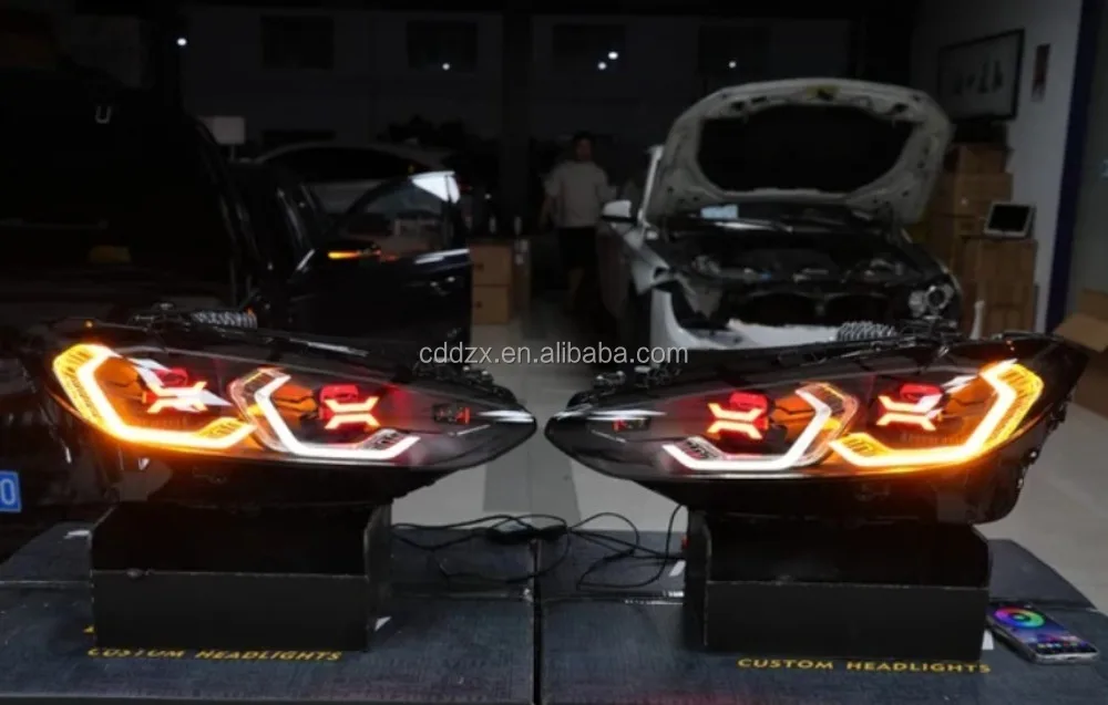 M3 G80 M4 G82 Laser RGB OSS Style Customized Version Dual DRL Upgrade ...