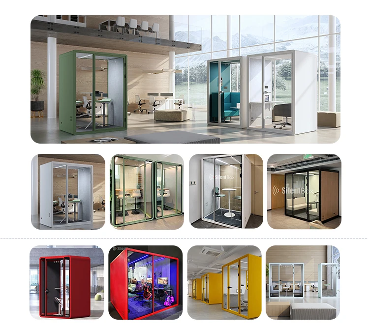 Outdoor Phone Booth for Sale - Soundproof & Adjustable