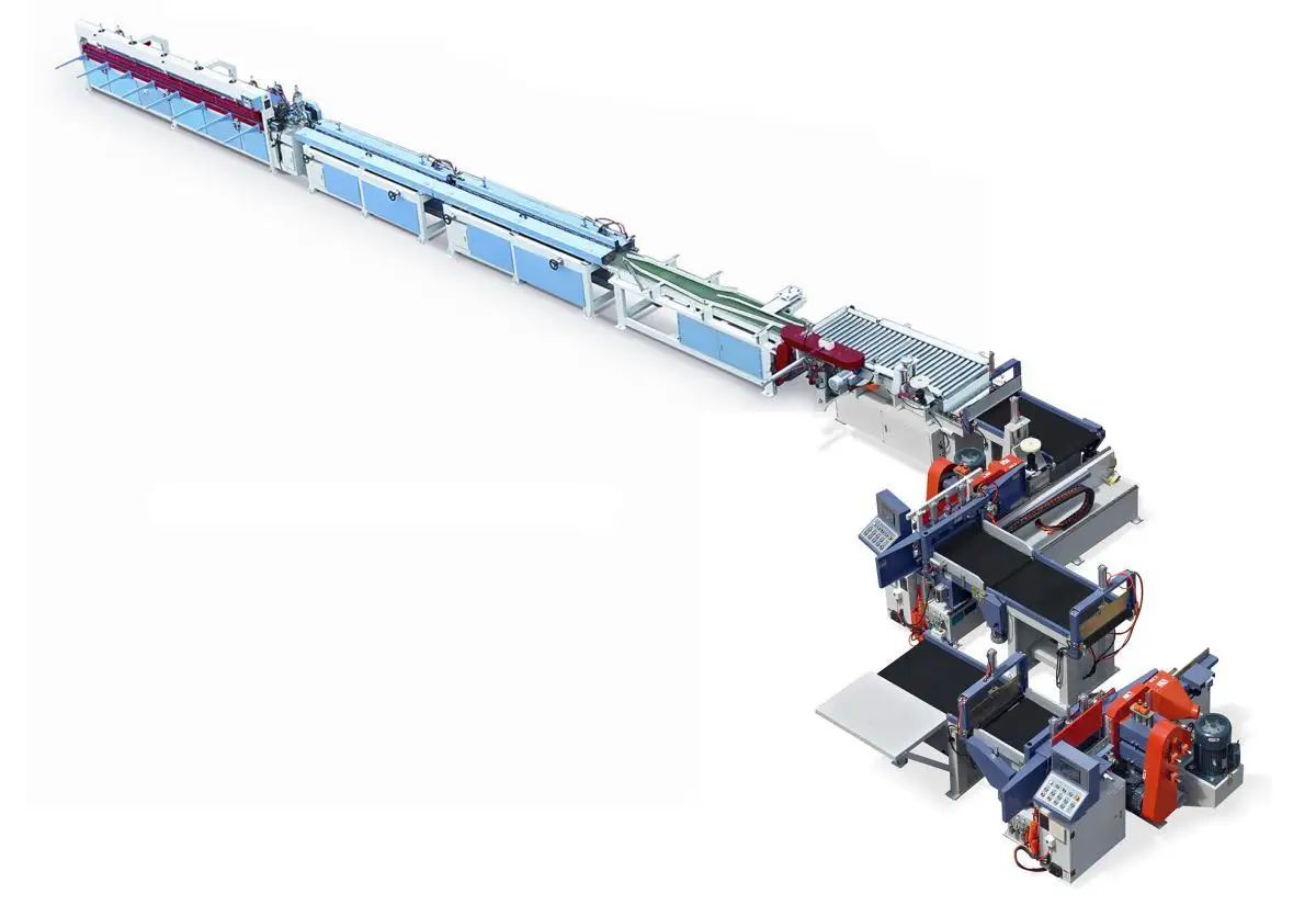 Hicas Wood Finger Joint Production Line Finger Jointing Line With 6m ...
