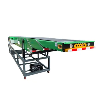 Retractable Telescopic Belt Conveyors Heavy Bag Carton Box Transfer ...